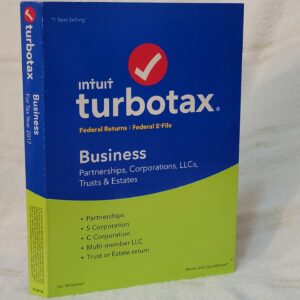 2017 Turbotax Business Tax Software CD [PC Disc] [Old Version]