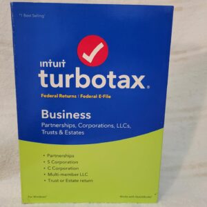 2017 Turbotax Business Tax Software CD [PC Disc] [Old Version]