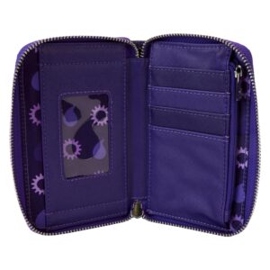 Loungefly Pokemon Gastly Evolutions Zip Around Wallet, Black