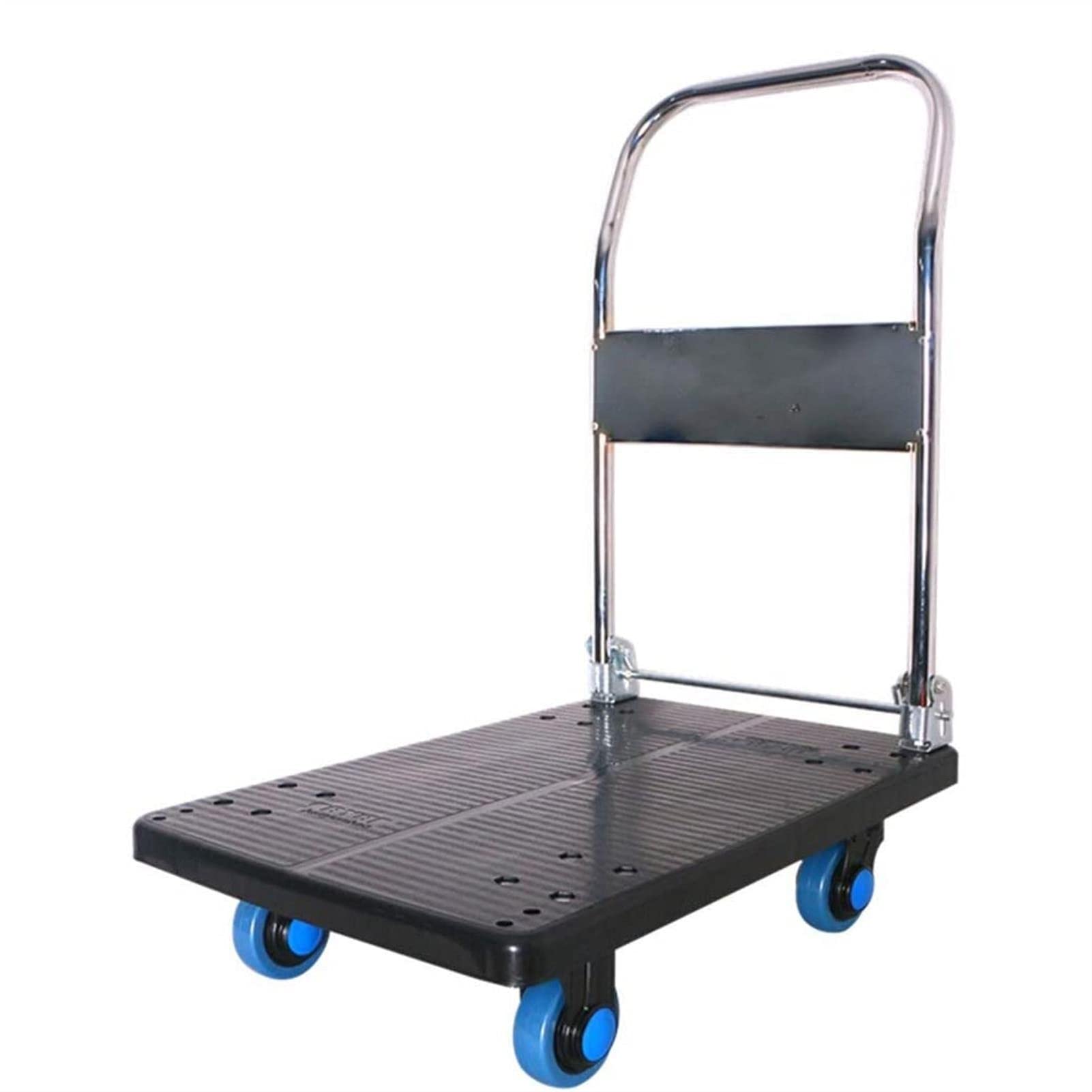 Folding Cart with Wheels, Moving Platform Hand Trucks Garden Carts, Portable Garden Trolley Cart, Foldable Heavy Duty Trolley (Color : 90X60CM)