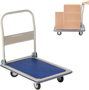 gowe folding platform cart heavy duty hand truck