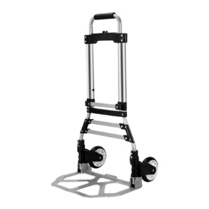 gyouza trolley on wheels, foldable moving cart heavy duty luggage cart with wheels collapsible hand trolley, 2-wheel hand trucks folding for camping, festival, garden & pallet truck transport