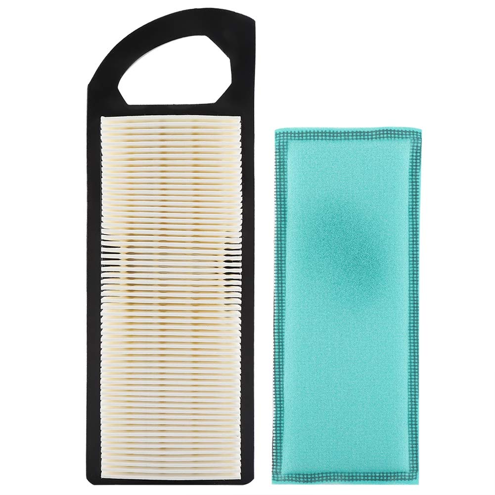 Air Filter For Briggs Stratton 697153 698083 795115 653202 695547 697014 14 17.5HP Replace, Compatible with 33425, With 74352 74602