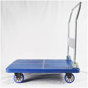 platform truck flatbed cart metal flatbed cart with 4 wheels folding cart load 660lb /770lbs flatbed cart lightweight moving dolly cart reliable