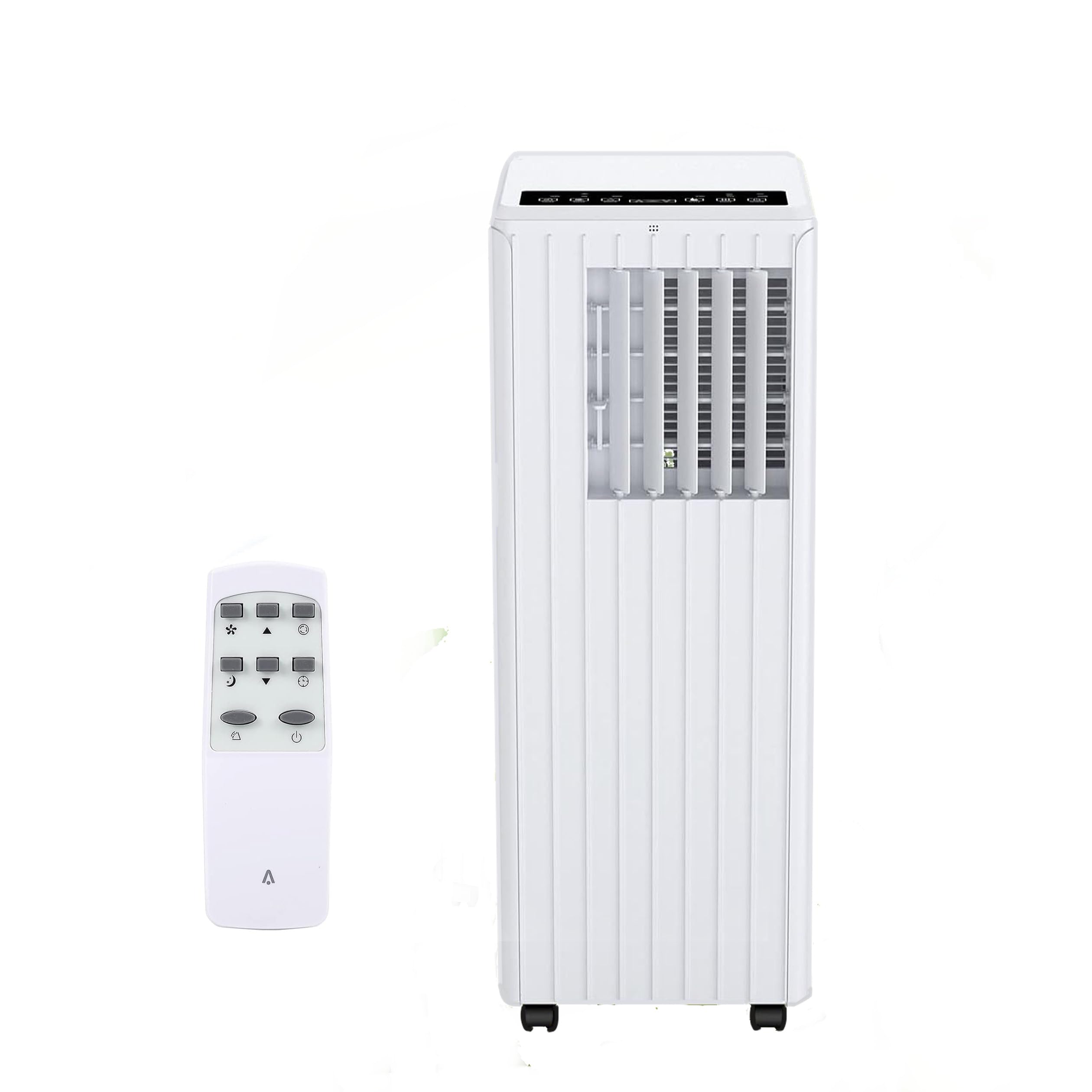 8000 BTU Portable Air Conditioner, AC Unit for Room Bedroom, Cooling up to 350 Sq.Ft. 24-Hour Timer, Sleep Mode, Remote Control Remote Control-White