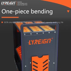 LYREIGN CNC Tool Holder Transfer Cart, Utility Carts Tool Organizers Storage Rack, CNC Trolley is Suitable for Warehouses Mechanic Factory Garage