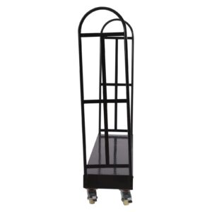 60.5 x 15.7 Inch Heavy Duty U-Boat Utility Cart, 2000LBS Capacity Narrow Aisle U-Boat Platform Truck Dolly, U-Boat Truck Steel Deck with Dual Removable Handles