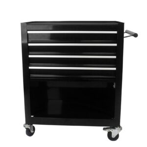 eastvita rolling tool cart on wheels with 4 drawers pull handle ball-bearing drawer tool storage cabinet home repair tools