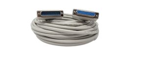 your cable store 50 foot db25 25 pin serial port cable male/female rs232