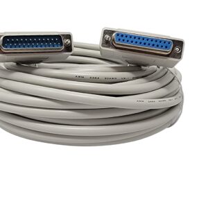 Your Cable Store 50 Foot DB25 25 Pin Serial Port Cable Male/Female RS232