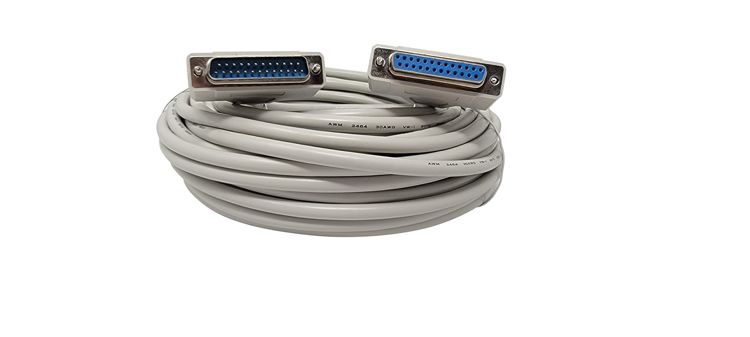 Your Cable Store 50 Foot DB25 25 Pin Serial Port Cable Male/Female RS232