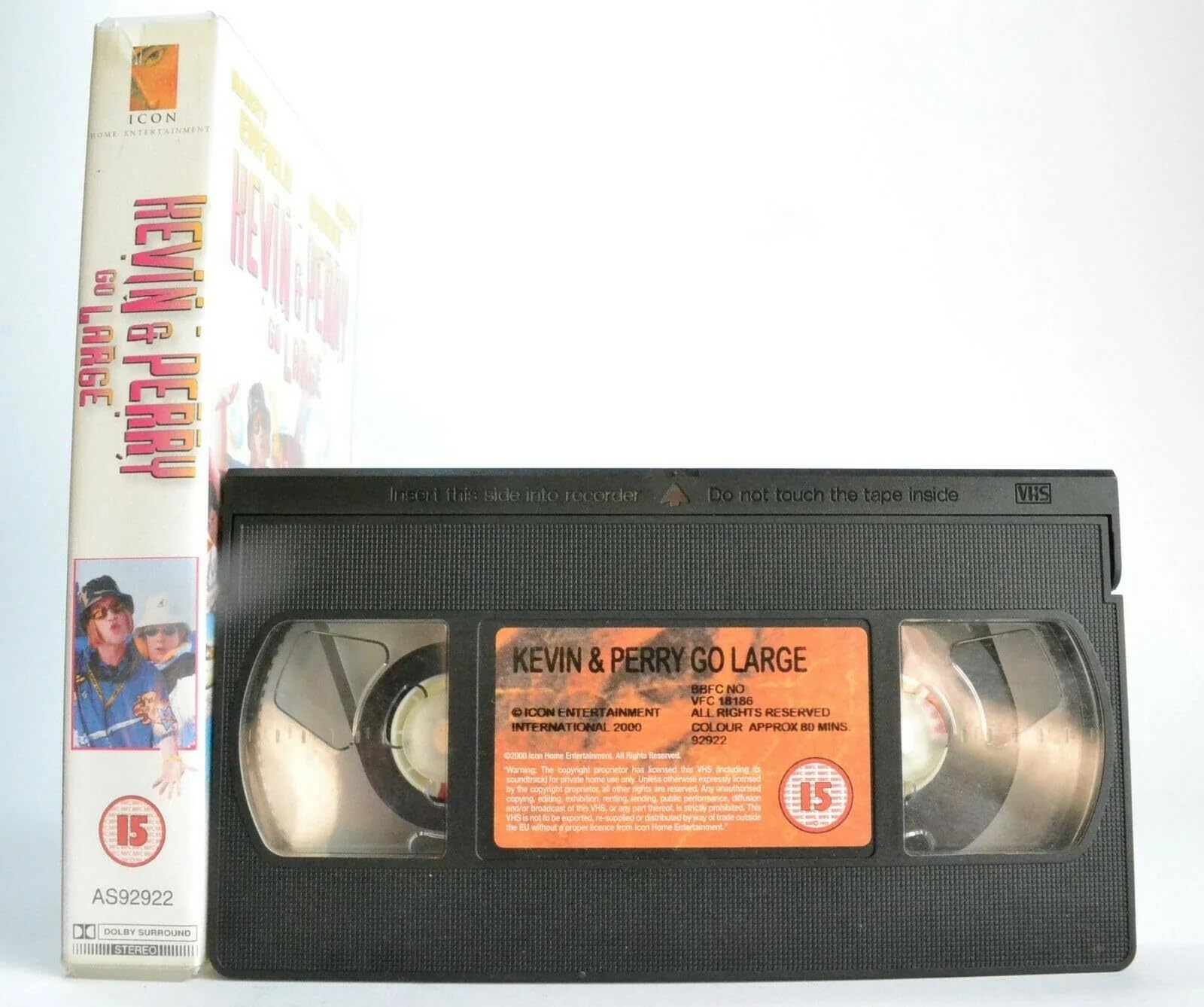 Kevin And Perry Go Large - Musical Comedy - Harry Enfield/Kathy Burke - Pal VHS