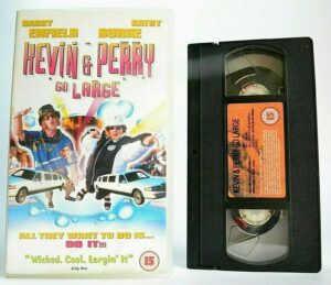 kevin and perry go large - musical comedy - harry enfield/kathy burke - pal vhs