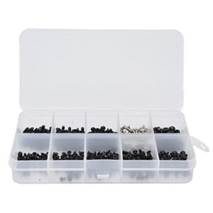 laptop screw, 500 pcs m2.5 notebook computer screw assortment kit electronic repair screw accessory