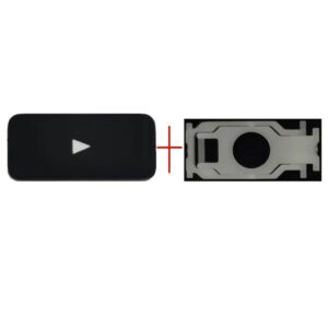 Replacement Right Arrow Keycap Key Scissor Clip Hinge Compatible with MacBook Pro/Air Model A2141 A2251 A2289 A2179 A2337 A2338 A2442 A2485 M1 Pro/Max 2019-2022 Keyboard to Replace Right Arrow Keycap