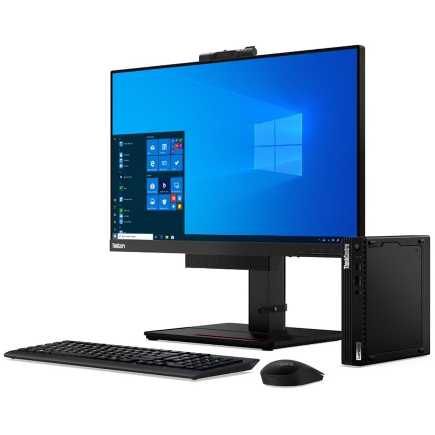 Lenovo ThinkCentre M75q Gen 2 11JN0029US Desktop Computer - AMD Ryzen 3 PRO 5350GE Quad-core (4 Core) 3.60 GHz - 8 GB RAM DDR4 SDRAM - 128 GB NVMe M.2 PCI Express SSD - Tiny - Black