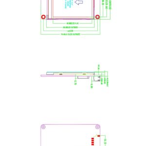 Ferwooh English Nextion Enhanced 2.4'' HMI USART UART Serial TFT Touch Display Module Screen Panel (NX3224K024)