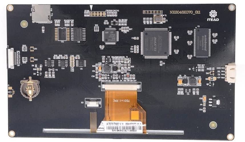 Ferwooh 7.0" Nextion Enhanced HMI USART UART Serial TFT LCD Module Display Resistive Touch Panel Touchscreen with Enclosure