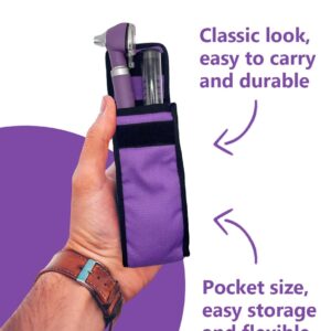 OdontoMed2011 - Mini Otoscope for Educational and Personal Use - Ideal for Medical and Nurse Students, Paramedics, EMT and Personal Use… (Purple)