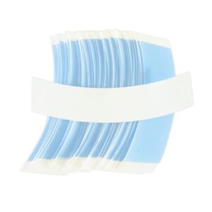 piaou lace wig tape double sided strong adhesive wig tape for lace wigs hairpiece hair extensions 36pcs blue lace front tape for wigs