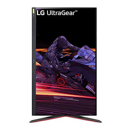 LG 32GP750-B 32 Inch QHD (2560 x 1440) IPS UltraGear Gaming Monitor with 1ms (GtG) and 165Hz Refresh Rate, NVIDIA G-SYNC Compatible with AMD FreeSync Premium, Tilt/Height/Pivot Adjustable - Black