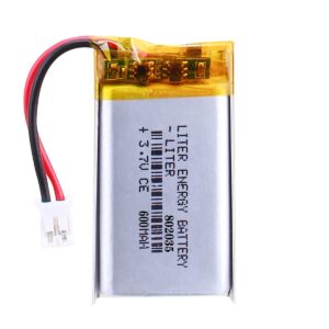 liter energy battery 3.7v lipo battery 600mah rechargeable lithium ion polymer battery 802035 lithium polymer ion battery with jst connector