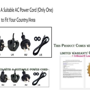 UpBright 12V AC Adapter Compatible with CUI INC ATS090-P120 SDI90-12-U-P51-C2 ATS090P120 SDI9012UP51C2 DC12V 7A 84W 12.0V 7.0A 84.0W 12VDC Switching Power Supply Cord Cable PS Battery Charger