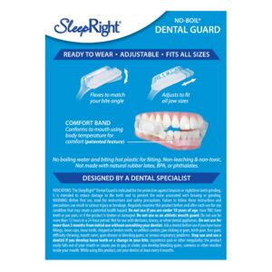 SleepRight Select-Comfort Dental Guard (New Version) - Sleeping Teeth Guard – Mouth Guard to Prevent Teeth Grinding