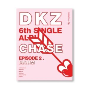 dkz chase episode 2. maum 6th single album fascinate version cd+96p photobook+2p photocard+1p postcard+1p 4cut photofilm+1p id card+1ea sticker+tracking sealed