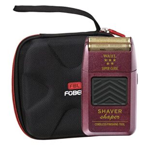 FBLFOBELI Hard Travel Case Compatible with Wahl Professional 5-Star Series Rechargeable Shaver/Shaper 8061-100 8164 (Case Only)