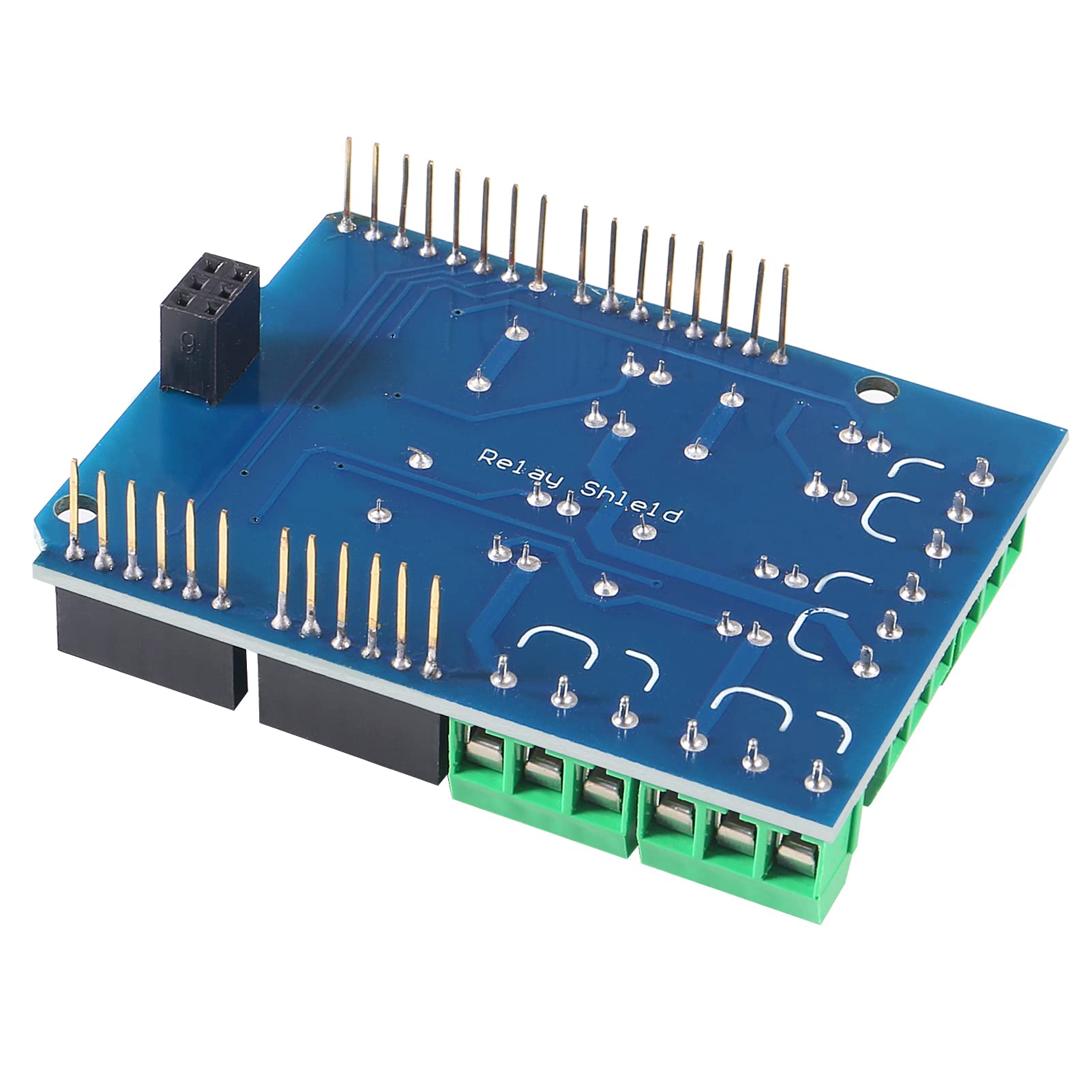 2PCS 4 Channel 5V Relay Shield Module, QCCAN Four Way Relay Control Board Expansion Board