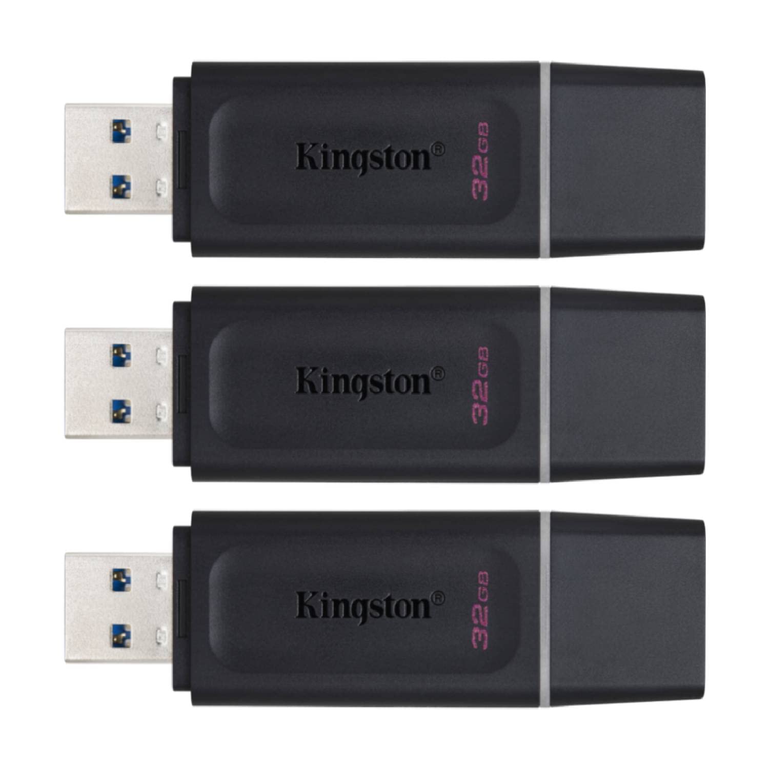 Kingston 32GB DataTraveler Exodia Flash Drive - DTX/32GB (3 Pack)