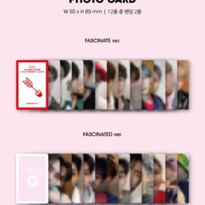 DKZ Chase Episode 2. MAUM 6th Single Album Fascinate Version CD+96p PhotoBook+2p PhotoCard+1p Postcard+1p 4Cut PhotoFilm+1p ID Card+1ea Sticker+Tracking Sealed