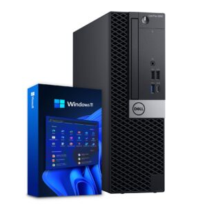 dell windows 11 desktop computer optiplex 5060 | intel core i5-8500 six core (4.3ghz turbo) | 16gb ddr4 ram | 500gb ssd solid state + 1tb hdd | wifi + bluetooth | home or office pc (renewed)