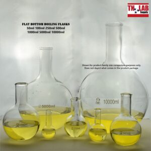 TN LAB Flat Bottom Boiling Flask 3000ml 3L