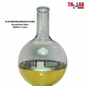 TN LAB Flat Bottom Boiling Flask 3000ml 3L