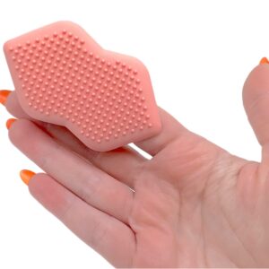 (1 PC) Lip scrubber and exfoliating brush tool, silicone material for men women, smoother and fuller lip appearance