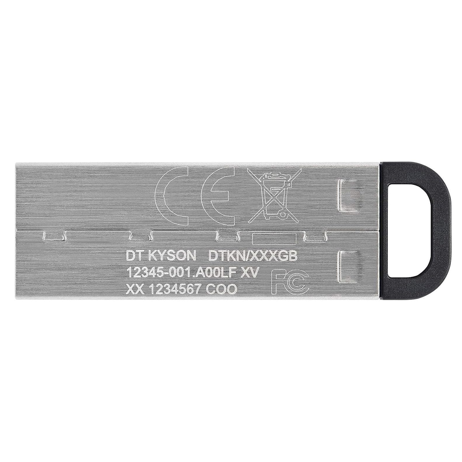 Kingston 64GB DataTraveler Kyson USB 3.2 Gen 1 200MB/s Read Metal Flash Drive (5-pack) (5 Items)