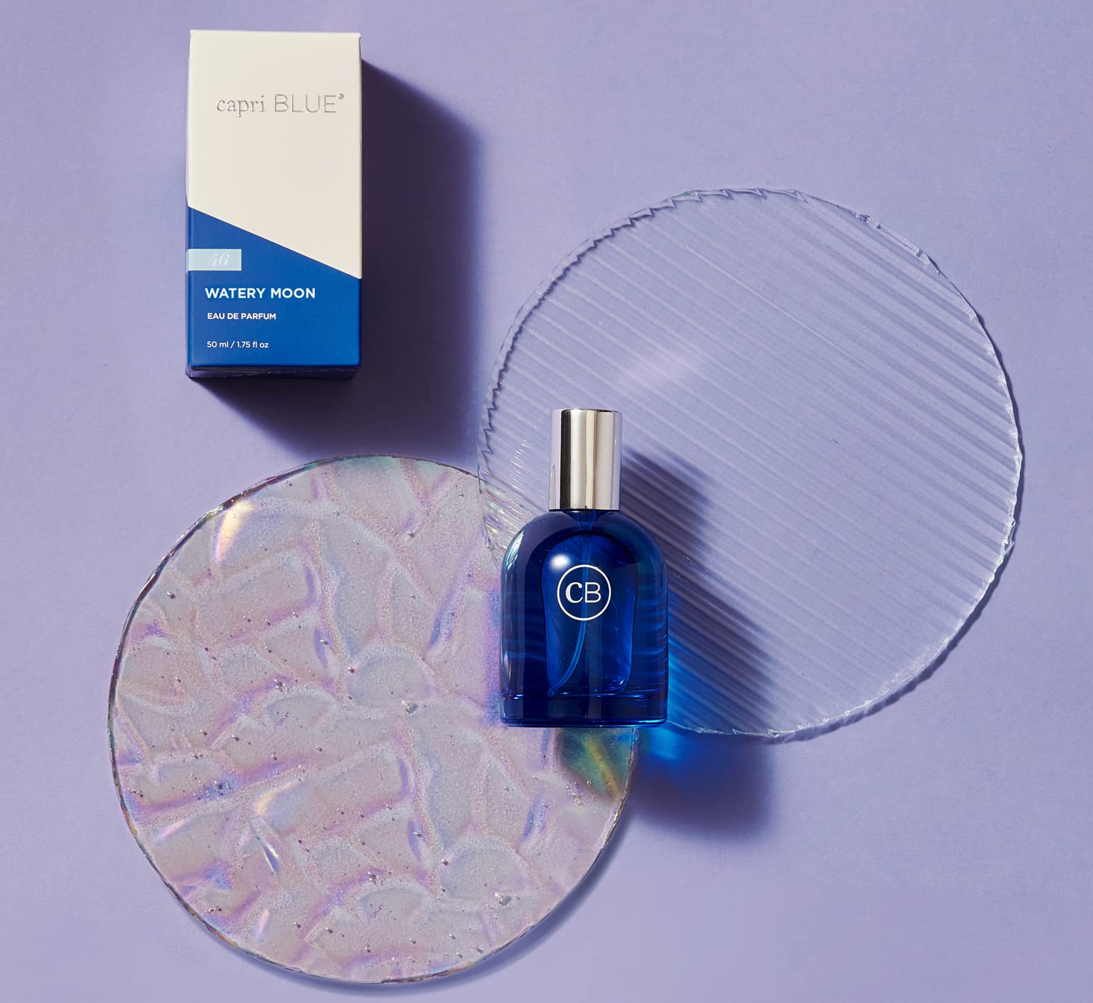 Capri Blue Watery Moon Eau De Parfum - Vegan formula - Cruelty-Free Perfume - Formulated Without Gluten, Parabens, Sulfates and Phthalates (1.75 fl oz)