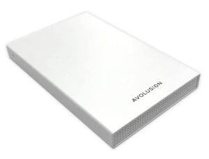 avolusion hd250u3-wh 1tb usb 3.0 portable external gaming hard drive - white (for ps5, pre-formatted)