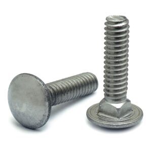 monsterbolts - 1/4"-20 x 5 1/2" carriage bolts, stainless steel, 10 pack