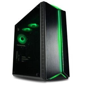 mantis v2 gaming pc desktop - nvidia geforce rtx 4070 ti super, intel 24-core i9-14900kf processor, watercooled, 32gb ddr5 ram, 1tb nvme ssd + 3tb hdd, wifi, windows 11 home - rgb gamer computer