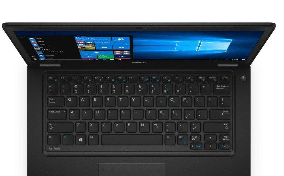 Dell Latitude 5480 Business Laptop, 14 Inch HD (Intel Core i5-6300U, 8GB DDR4, 256GB SSD), Windows 10 Pro (No Webcam)