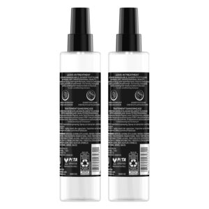 TRESemmé Hair Care Pro Collection Keratin Repair Leave in Conditioner Treatment, Visibly Seals Split Ends, Tames Flyaways for Healthy Looking Hair, 2 Pack - 6.1 Fl Oz Ea