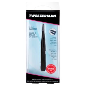 Tweezerman Black Matte Slant Tweezer