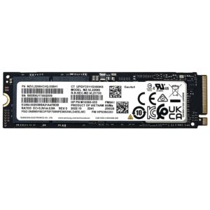 oem samsung pm9a1 256gb m.2 pcie nvme solid state drive ssd oem 80mm 2280 mzvl2256hchq gen 4 m key