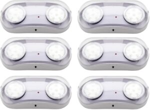 ciata waterproof emergency lights for home, emergency exit light, emergency lighting, led emergency lights with battery backup, emergency lights for business, and commercial emergency light fixtures