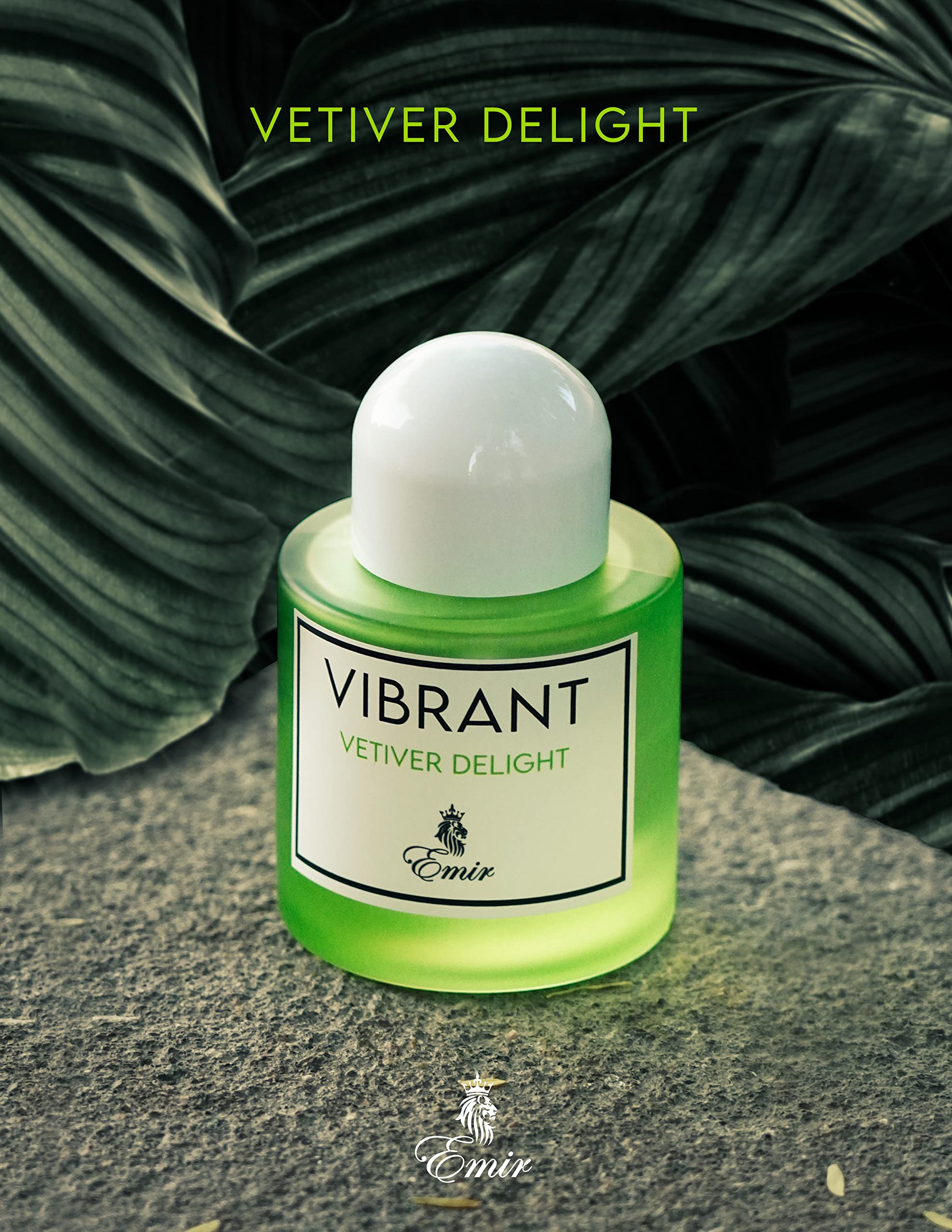 Paris Corner Emir Vibrant EDP Perfume New Fragrance UNISEX Perfumes (VETIVER DELIGHT)