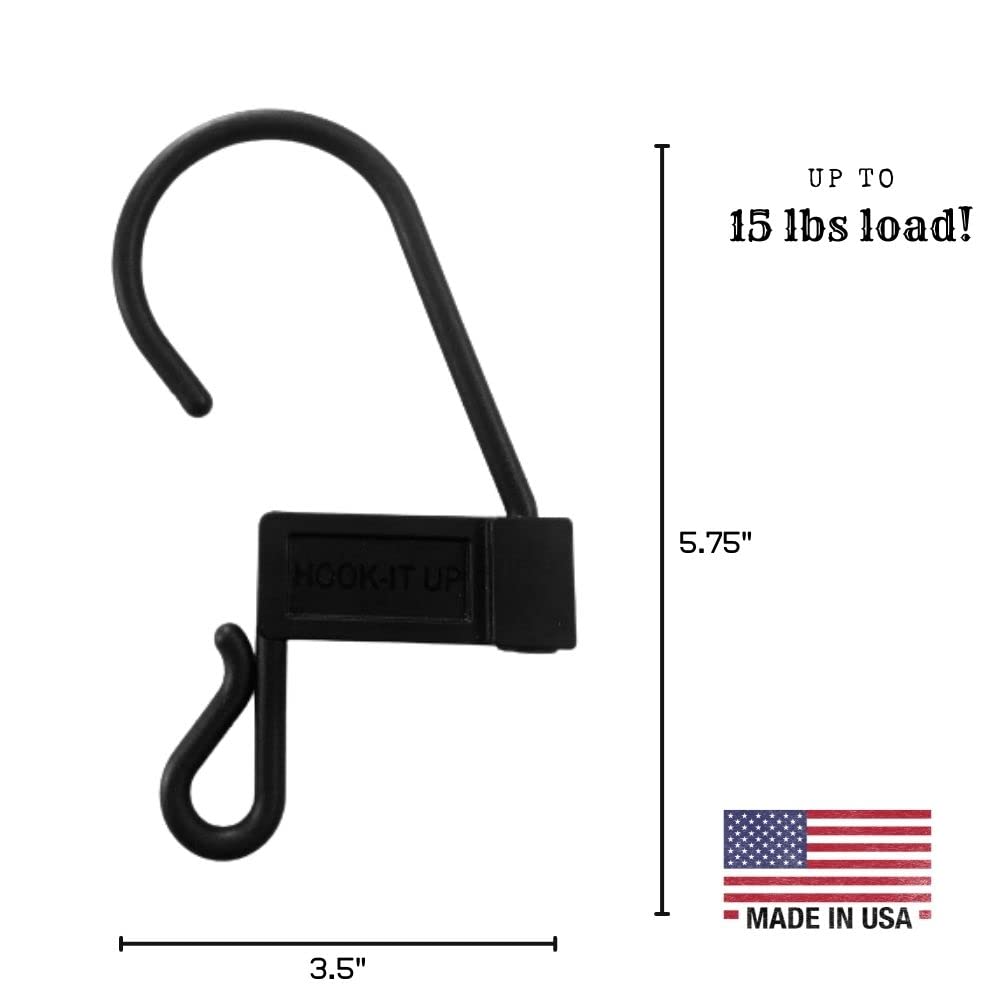 Paint Hook, Black, 5.75 x 3.5 x .5