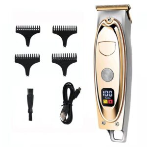 hplrzxi hair clippers ,professional cordless hair cutting kit beard trimmer barbers men women kids clippers set rechargeable grooming kit.